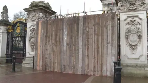 Man bailed after Buckingham Palace gate crash