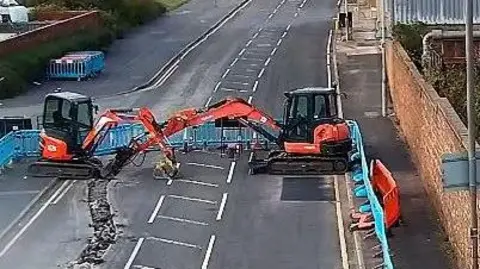 Two mini diggers stolen in Merseyside in 'targeted' thefts