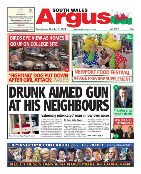 Wales' papers: Mum on run and £5k offer to Welsh speakers