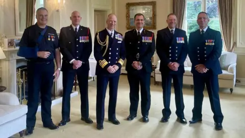 Long-service awards for Jersey firefighters