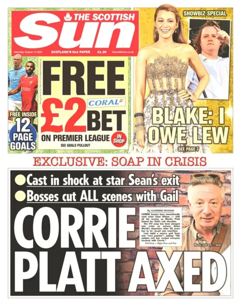 Scotland's papers: Tory leadership 'turmoil' and flu jab ads axed