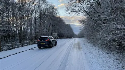 In pictures: Snow falls in parts of Kent
