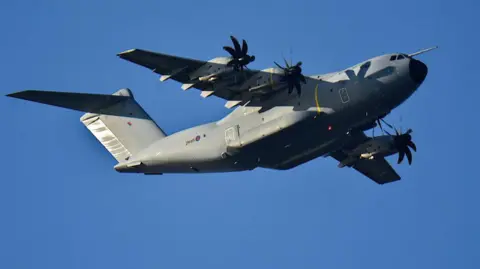 RAF flight training in Cumbria and Northumberland