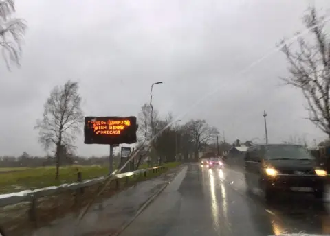 Storm Ingunn: Wind warning expires after day of travel disruption