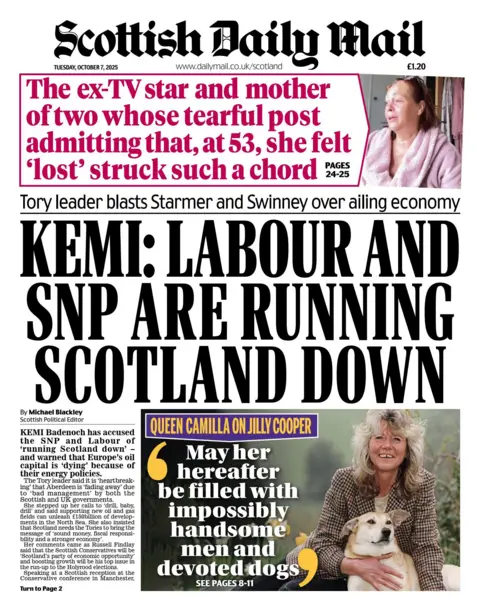 Scotland's papers: Police cuts warning and anger at student protests