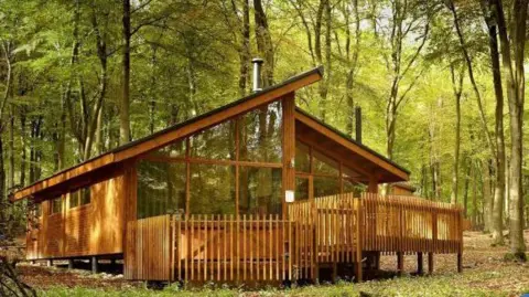 Plans for timber holiday cabins in Derbyshire woodland