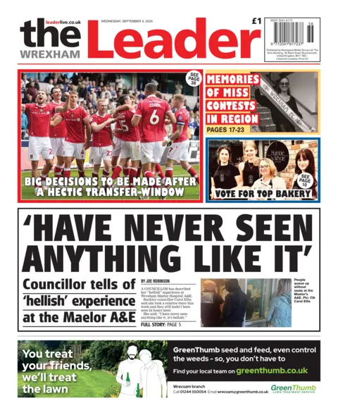 Wales' papers: Drug-dealing couple caught and Maelor A&E 'hell'