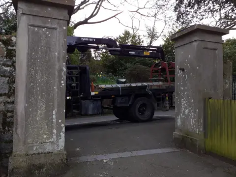 Guernsey's Candie Gardens restoration work under way