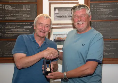 Falmouth RNLI volunteer celebrates 30 years of service