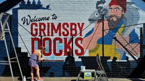 Murals add splash of colour to Cleethorpes and Grimsby