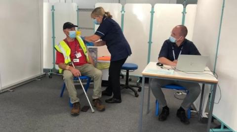 Cornwall clinics to begin to offer Covid-19 booster jabs - BBC News