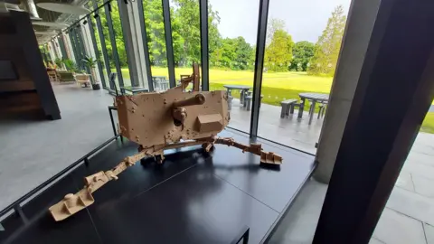 Family's pride at Wakenshaw gun's new Durham home