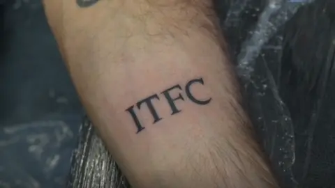 More Ipswich fans getting club tattoos to 'show love for team'