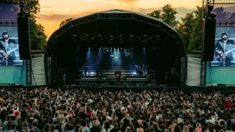 Fans enjoy James Arthur at A Perfect Day concert in Northampton