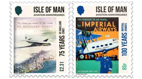 Stamps celebrate history of British aviation innovation