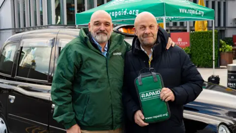 RAPAID milestone: 2,000 London cabs now carry life-saving kits
