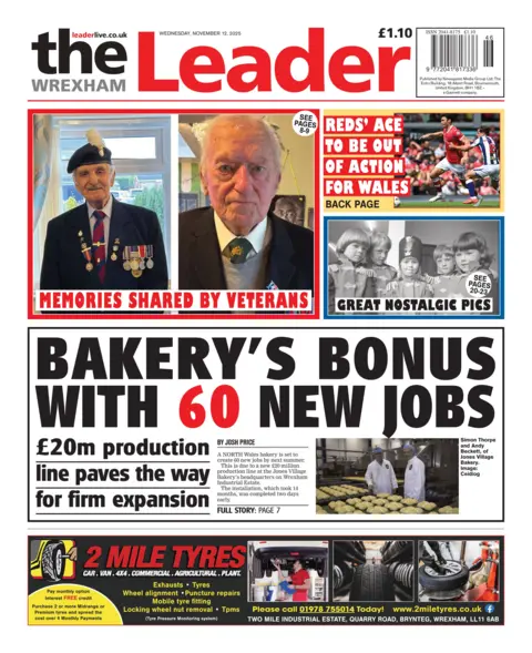 Wales' papers: 'Nuclear power up' and woman's 'love for life'