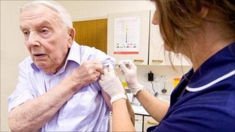 Flu jabs 'more effective in morning' - BBC News