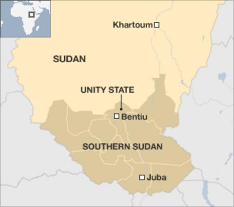 Sudan 'bombs refugees' in South Sudan's Unity state - BBC News