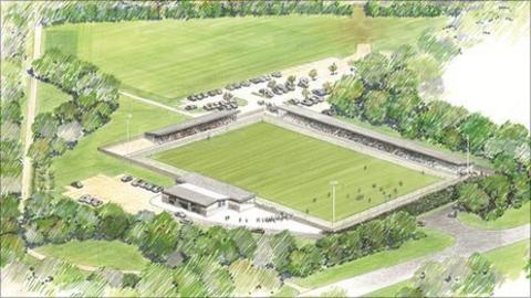 Basingstoke Town Football Club plans new £10m stadium - BBC News