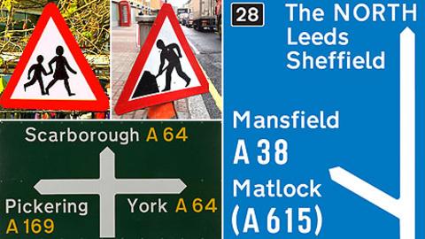 The road sign as design classic - BBC News