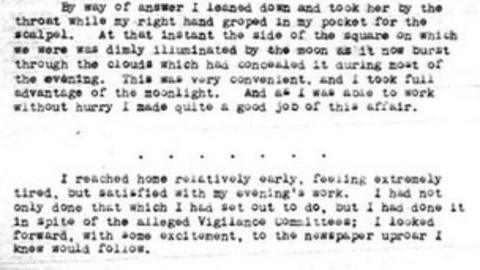 'Jack the Ripper' manuscript to be published worldwide - BBC News