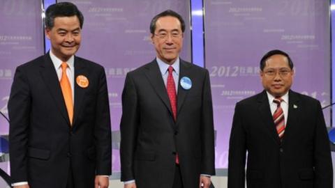 CY Leung elected Hong Kong's new leader - BBC News