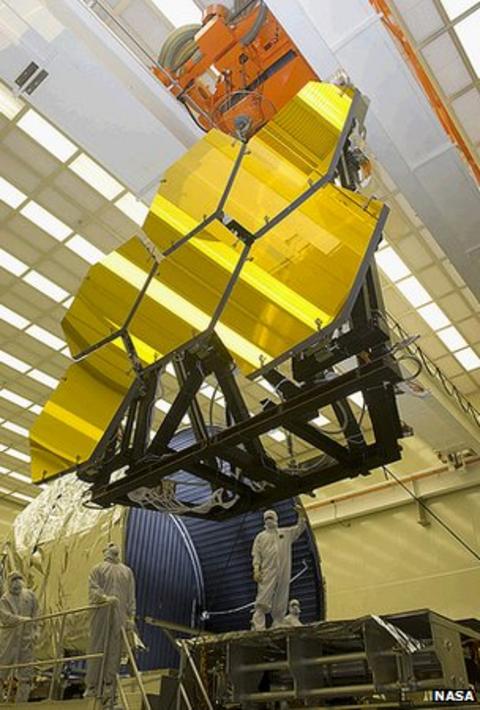 James Webb telescope's 'first light' instrument ready to ship - BBC News