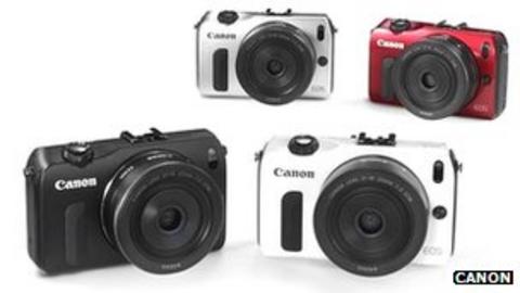 Canon mirrorless compact system camera announced - BBC News