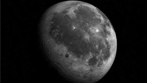 Traces of another world found on the Moon - BBC News