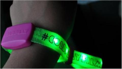 Coldplay Xylobands light up Devon company's profits - BBC News