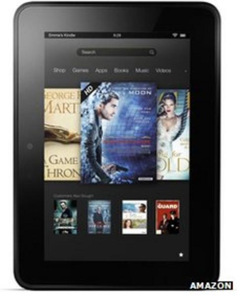 Amazon launches new Kindle Fire tablets in UK - BBC News