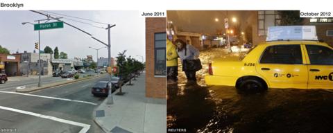 Sandy: New York devastation mapped - BBC News