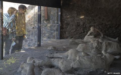 A Point of View: Pompeii's not-so-ancient Roman remains - BBC News
