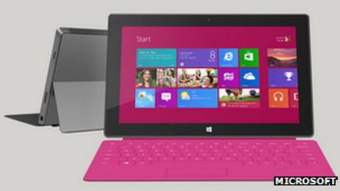 Microsoft prices Surface with Windows Pro tablets - BBC News