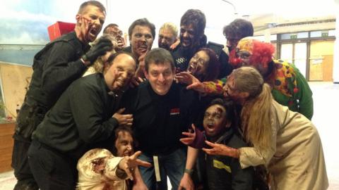 Why Zombie live experiences are proving big business - BBC News