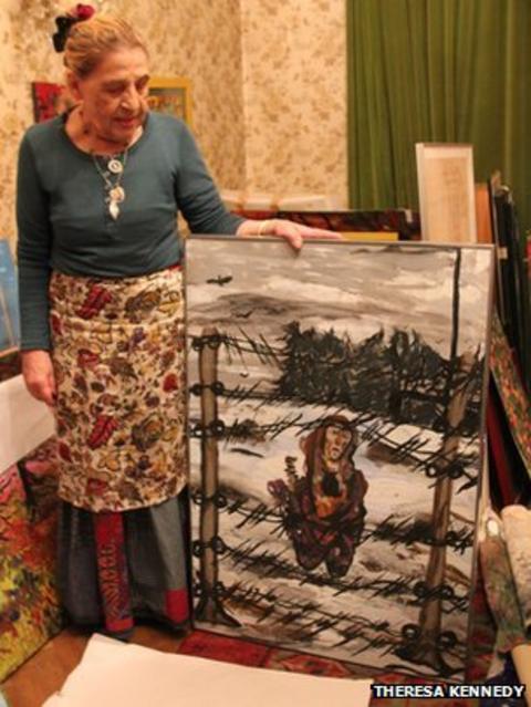 Roma Holocaust survivor and artist Ceija Stojka dies - BBC News