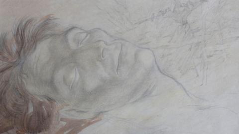 Elsi Eldridge: Art work by wife of RS Thomas on show - BBC News