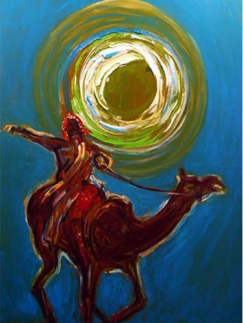 In pictures: Port Talbot-born artist Andrew Vicari at 75 - BBC News