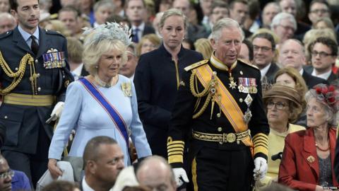 In pictures: Netherlands' new king sworn in - BBC News