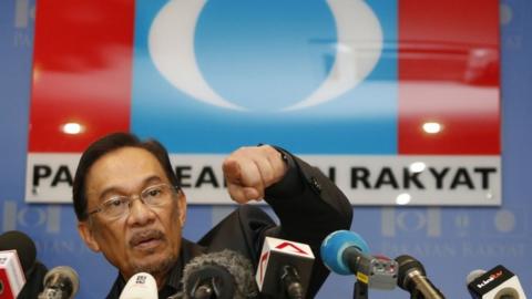 Malaysia jails Anwar Ibrahim for five years for sodomy - BBC News