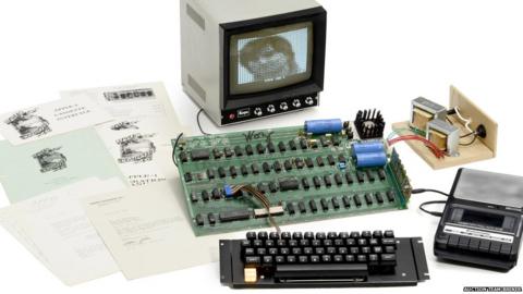 Apple, Pascal and Enigma: 350 years of technology on sale - BBC News
