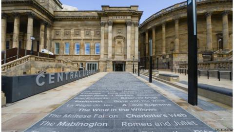 In pictures: Liverpool's restored £50m library - BBC News