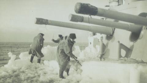 In pictures: Arctic convoys - BBC News