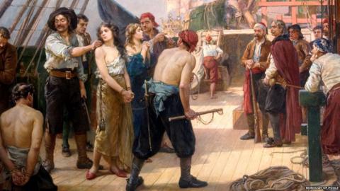 In Pictures: Bernard Gribble marine paintings at Poole Museum - BBC News