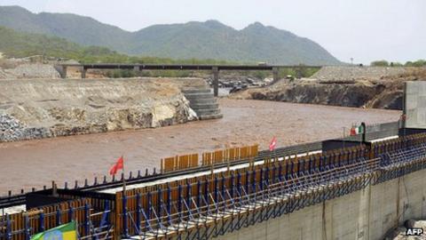 Egypt and Ethiopia vow to defuse Blue Nile dam row - BBC News