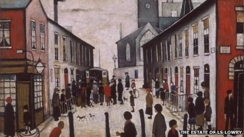 Taking a fresh look at LS Lowry - BBC News