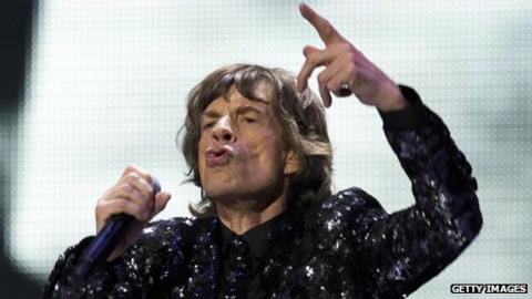 Jagger: 'I thought of being a journalist once' - BBC News
