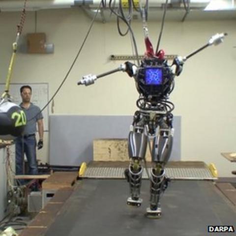 US unveils 'Atlas' humanoid robot test bed - BBC News