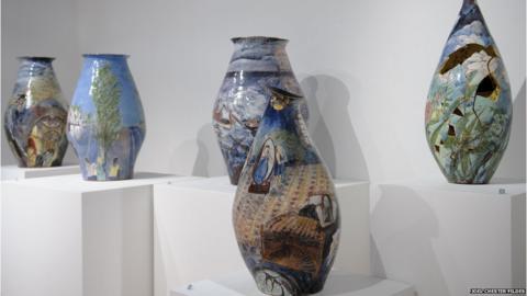 In pictures: British Ceramics Biennial - BBC News
